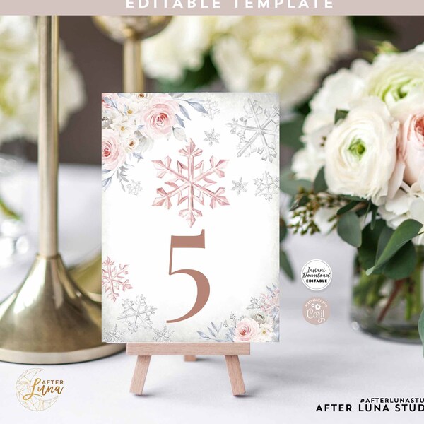 Snowflake Table - Etsy