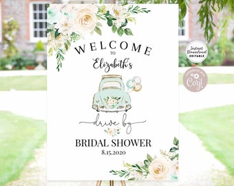 Drive by Wedding Sign | Etsy