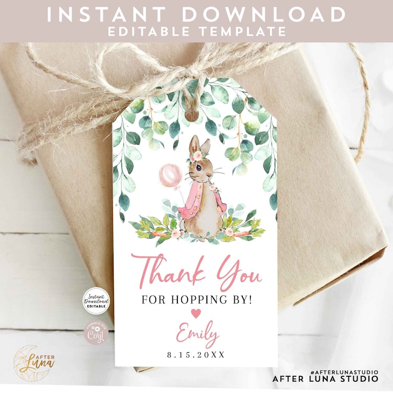 Peter Rabbit Tags - Etsy