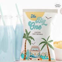 Beach Party Favor Tag Printable for Summer Theme Party Thank You Tag ...