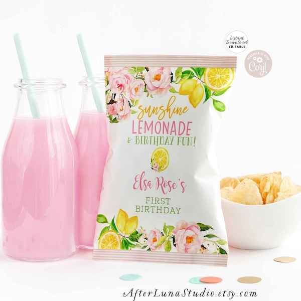 Lemonade Party Favor - Etsy