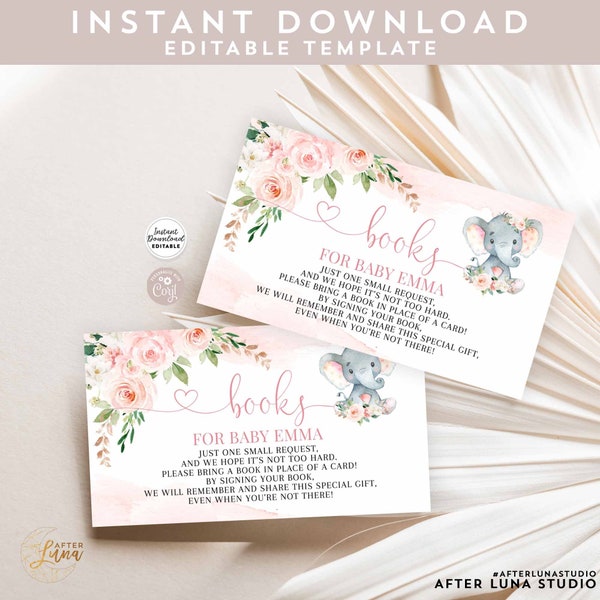 Book Insert Card - Etsy