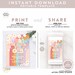 Editable Girls Just Wanna Turn One Invite Twin Daisy Rainbow Groovy 1st ...