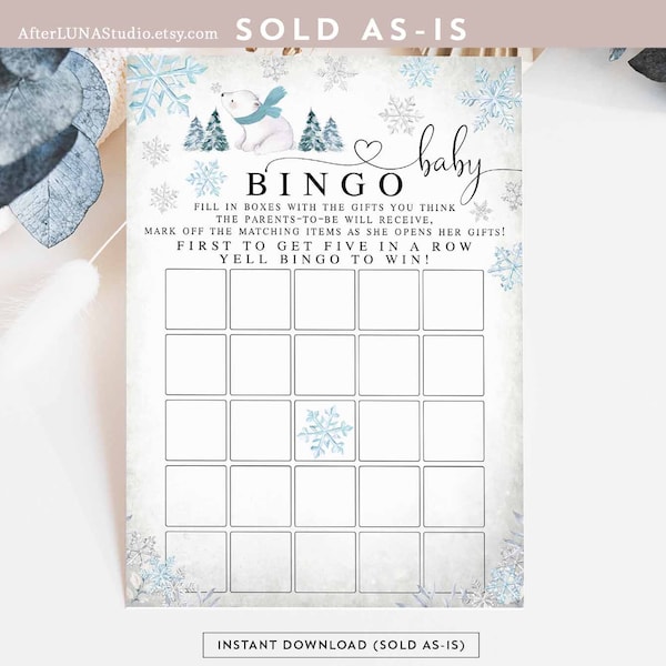 Winter Baby Shower - Etsy