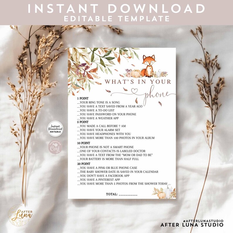 Plantilla imprimible para baby shower de niño editable con diseño de ...