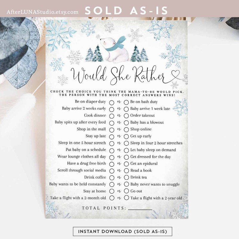 Polar Bear Baby Shower Decor - Etsy