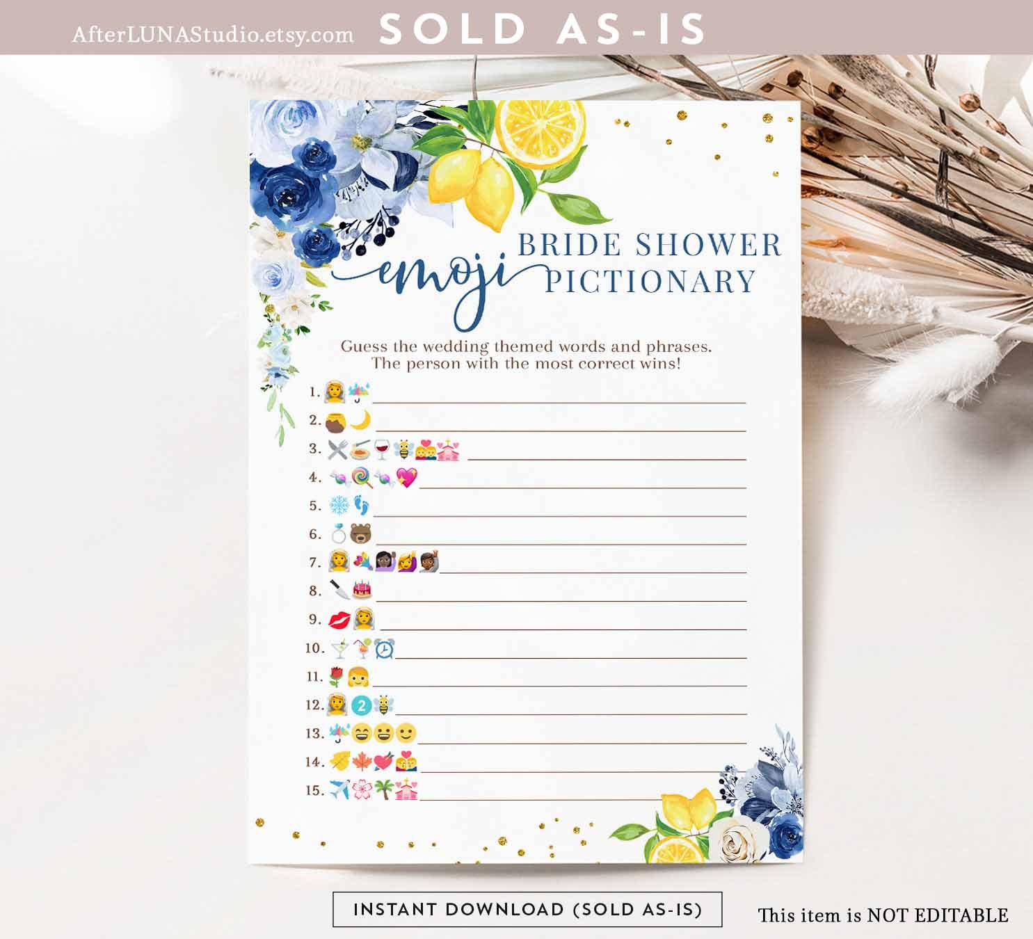 Guess The Emoji Lemon Drops