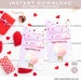EDITABLE Valentine Cotton Candy Tags Valentine's Day Treat Favors You ...