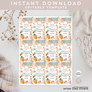 Editable Summer Teacher Appreciation Gift Tags End of Year Thank You ...