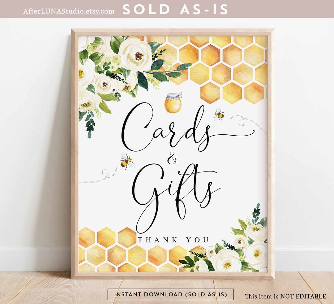 Bee Cards and Gifts Sign Bride to Bee Meant to Bee Wedding Couple ...