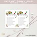 EDITABLE Locally Grown Farm Farmers Market Guess Who Said It Game Card ...