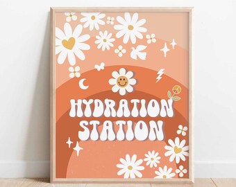 Hydration Station Sign - Etsy