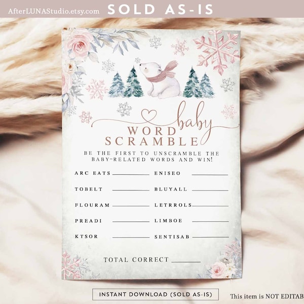 Polar Bear Baby Shower - Etsy