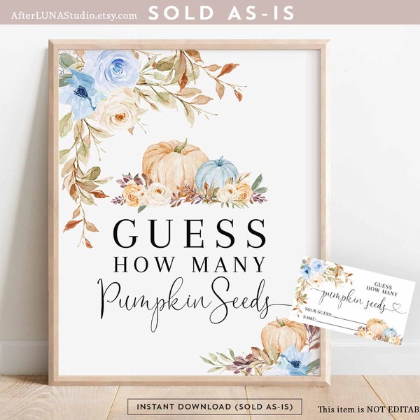 Blue Fall Decor - Etsy