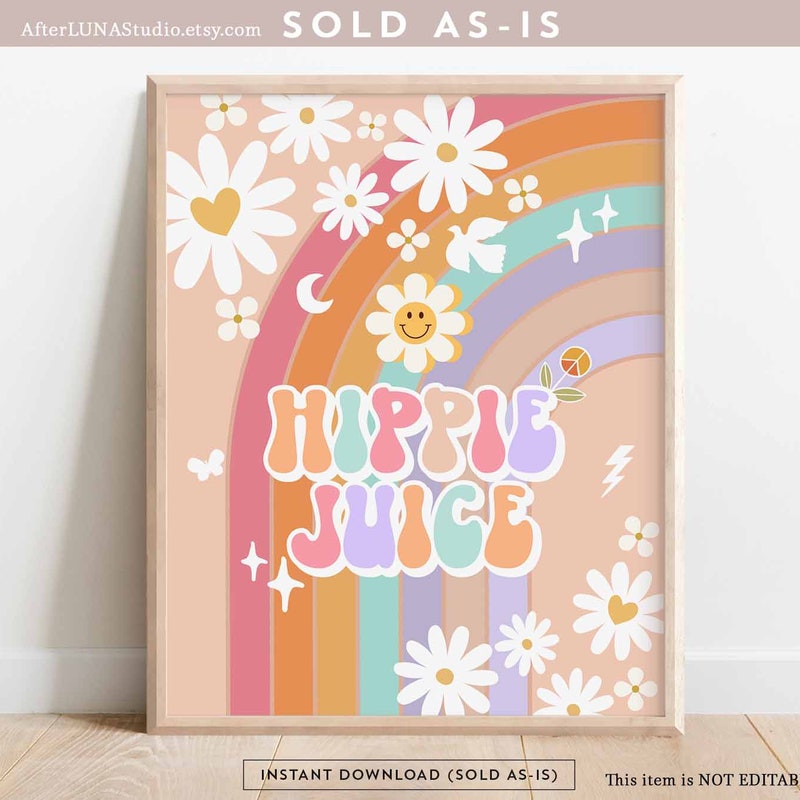 Groovy Hippie - Etsy