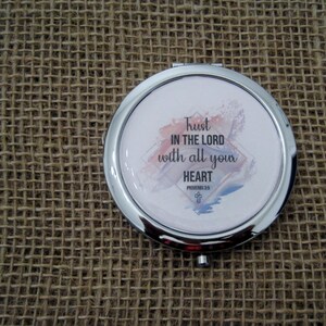 Christian Quotes Themed Compact Mirror (choose Your Image) - Etsy