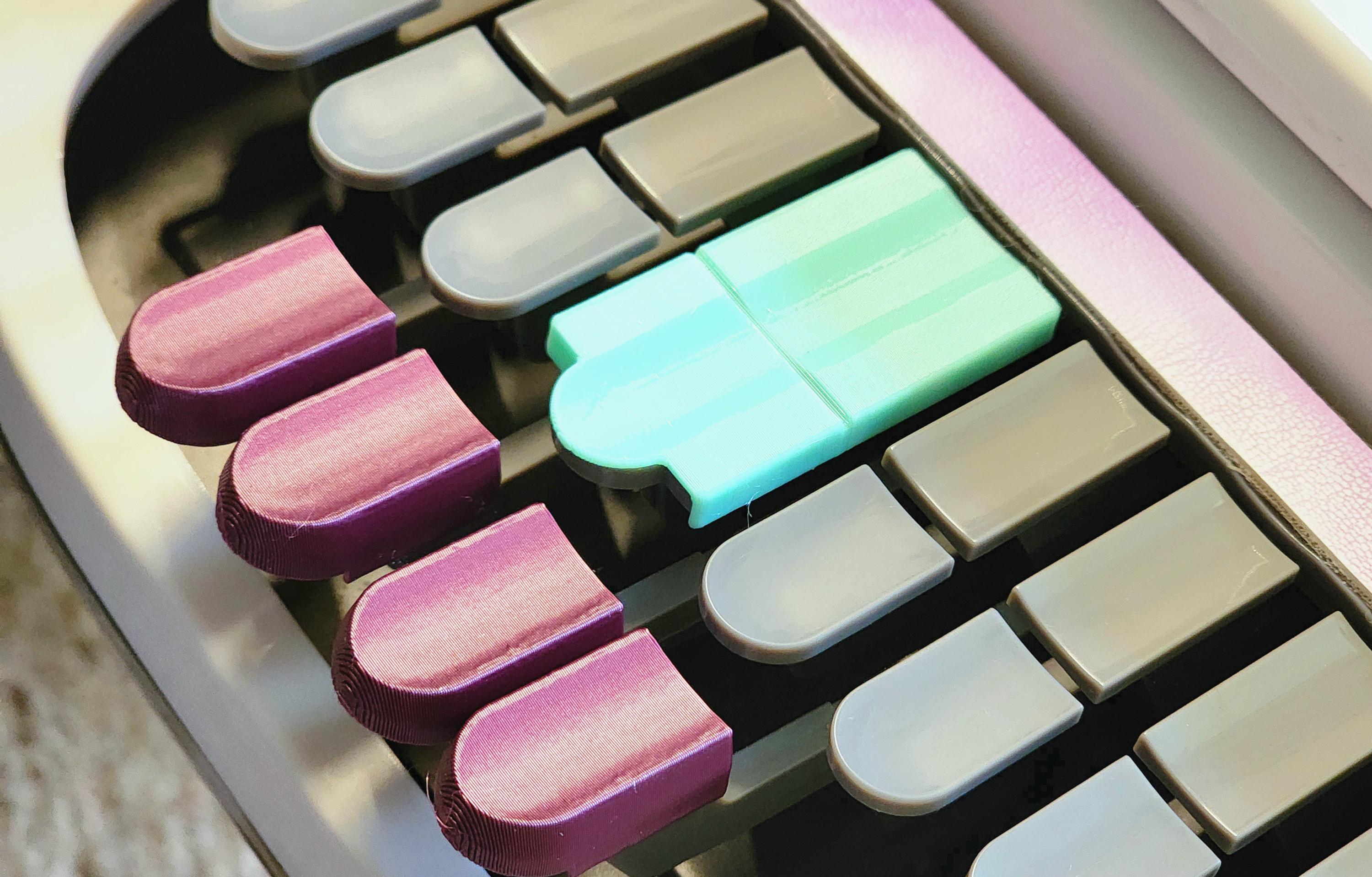 Steno Asterisk Key Extender | Wide to Double-wide Conversion - Etsy