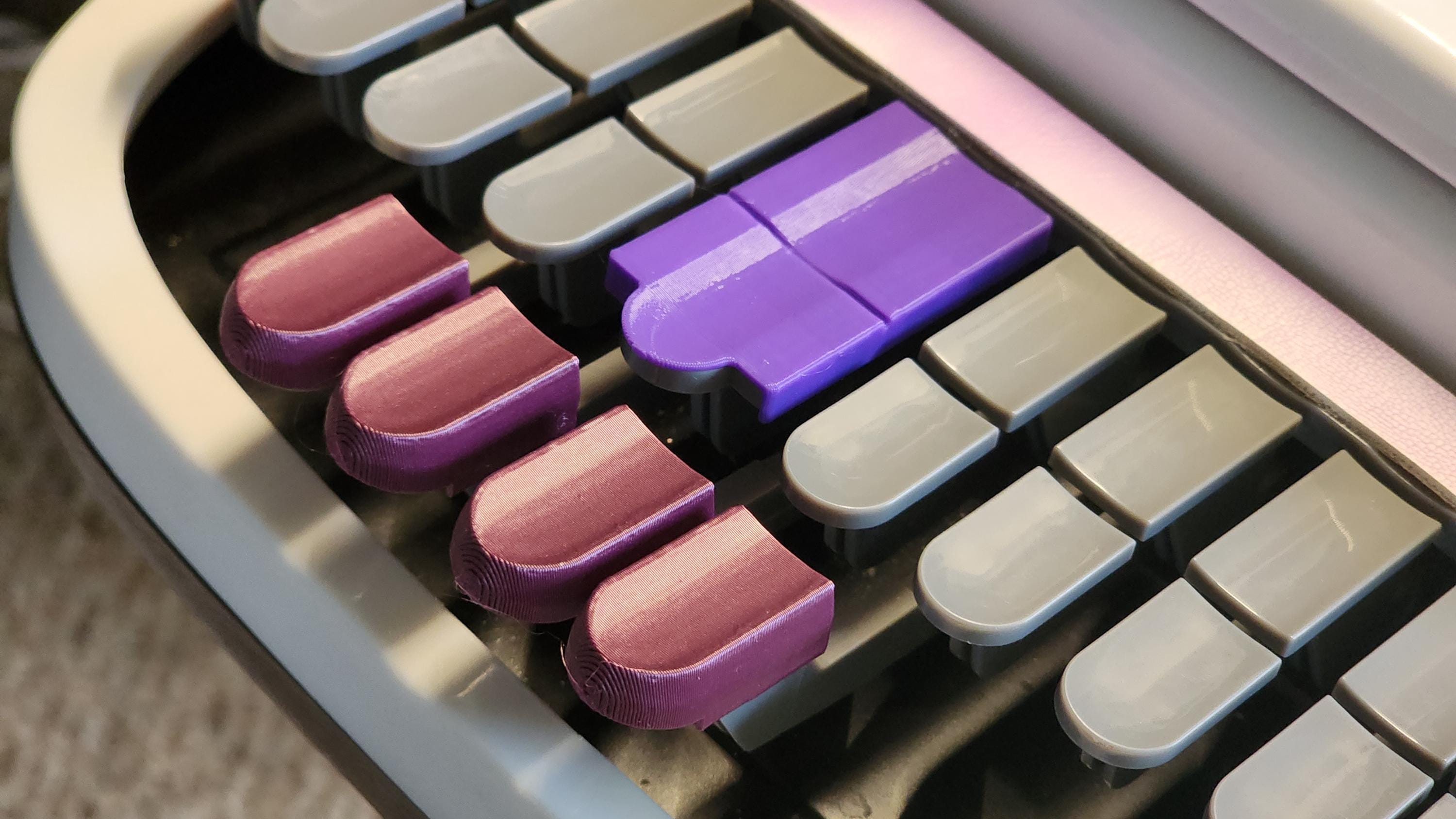 Steno Asterisk Key Extender | Wide to Double-wide Conversion - Etsy