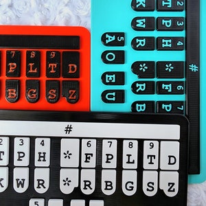 Steno Practice Board With Legend | Included Display Stand | the ...