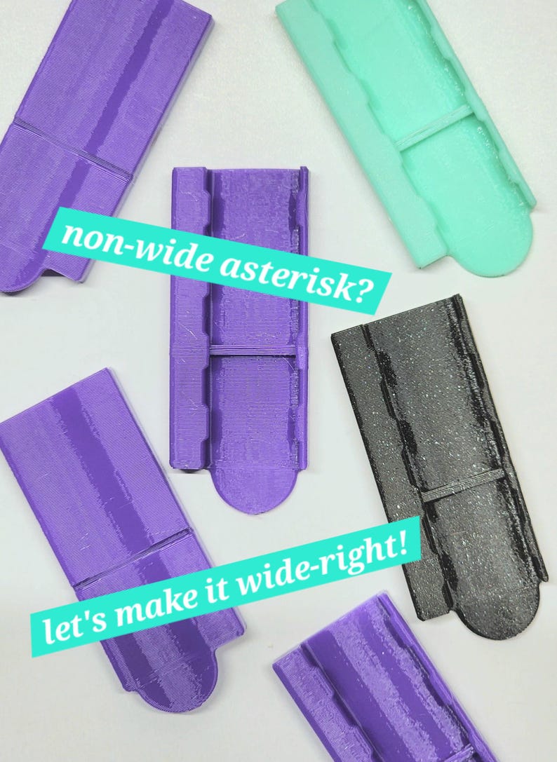 Steno Asterisk Key Extender | Non-wide to Wide-right Conversion - Etsy