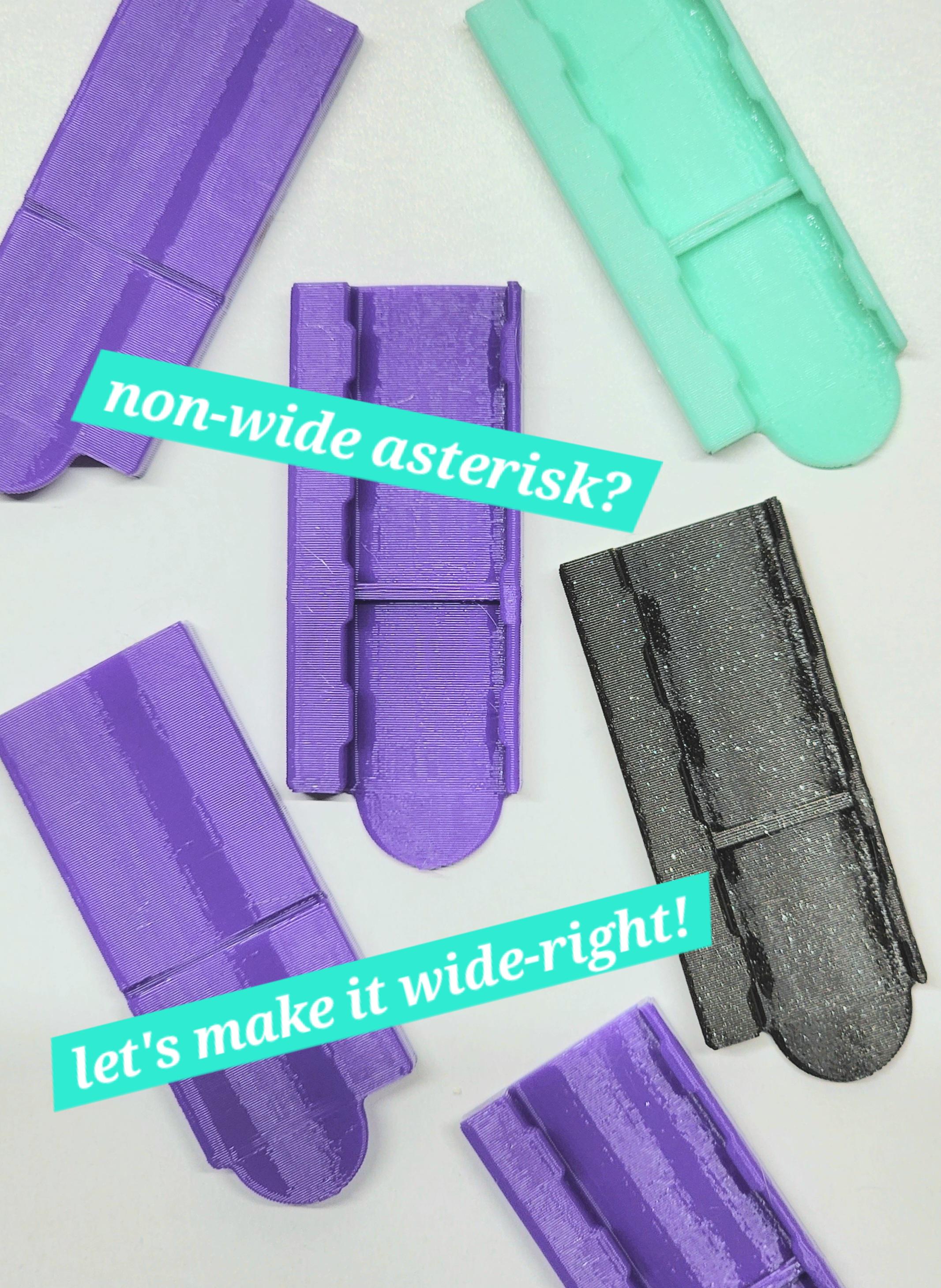 Steno Asterisk Key Extender | Non-wide to Wide-right Conversion - Etsy