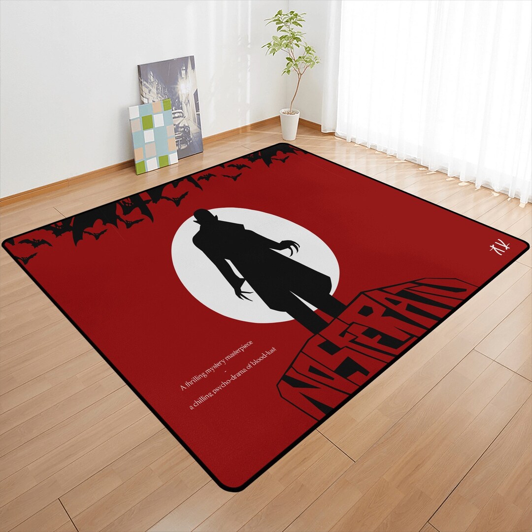 Nosferatu / Dracula / Vampire Sofa Area Bedroom Rug 120x160cm Rug ...