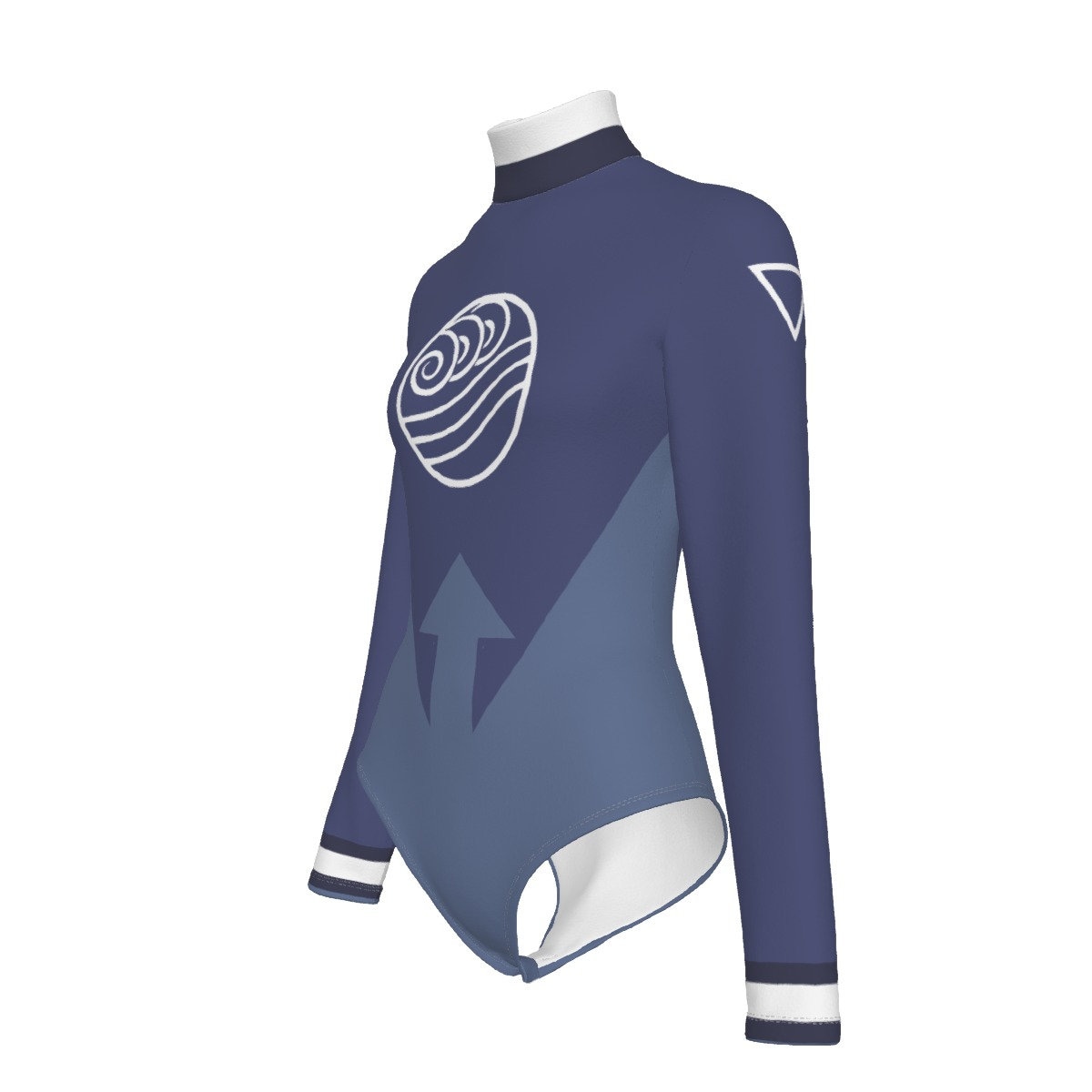 Anime / ATLA Water Tribe Long Sleeve Bodysuit Kovenkhaos.com - Etsy