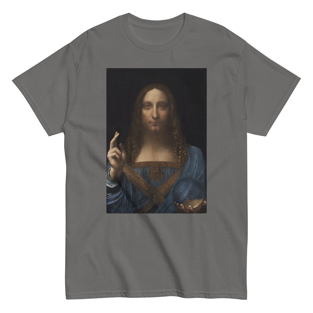 Salvator Mundi Vinci Men's Classic Tee - Aesthetic Inspired Fashion ...