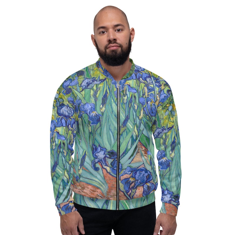 Van Gogh Bomber Jacket - Etsy
