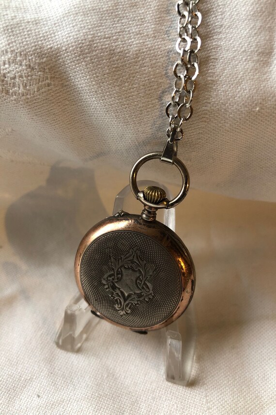 Antique Ladies Victorian Silver Pocket Watch. On long… - Gem