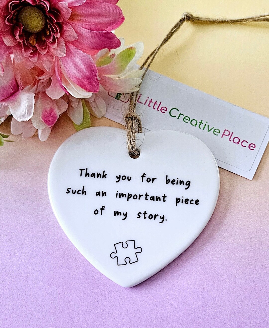 Thank You for Being Such an Important Piece of My Story | Thank You ...