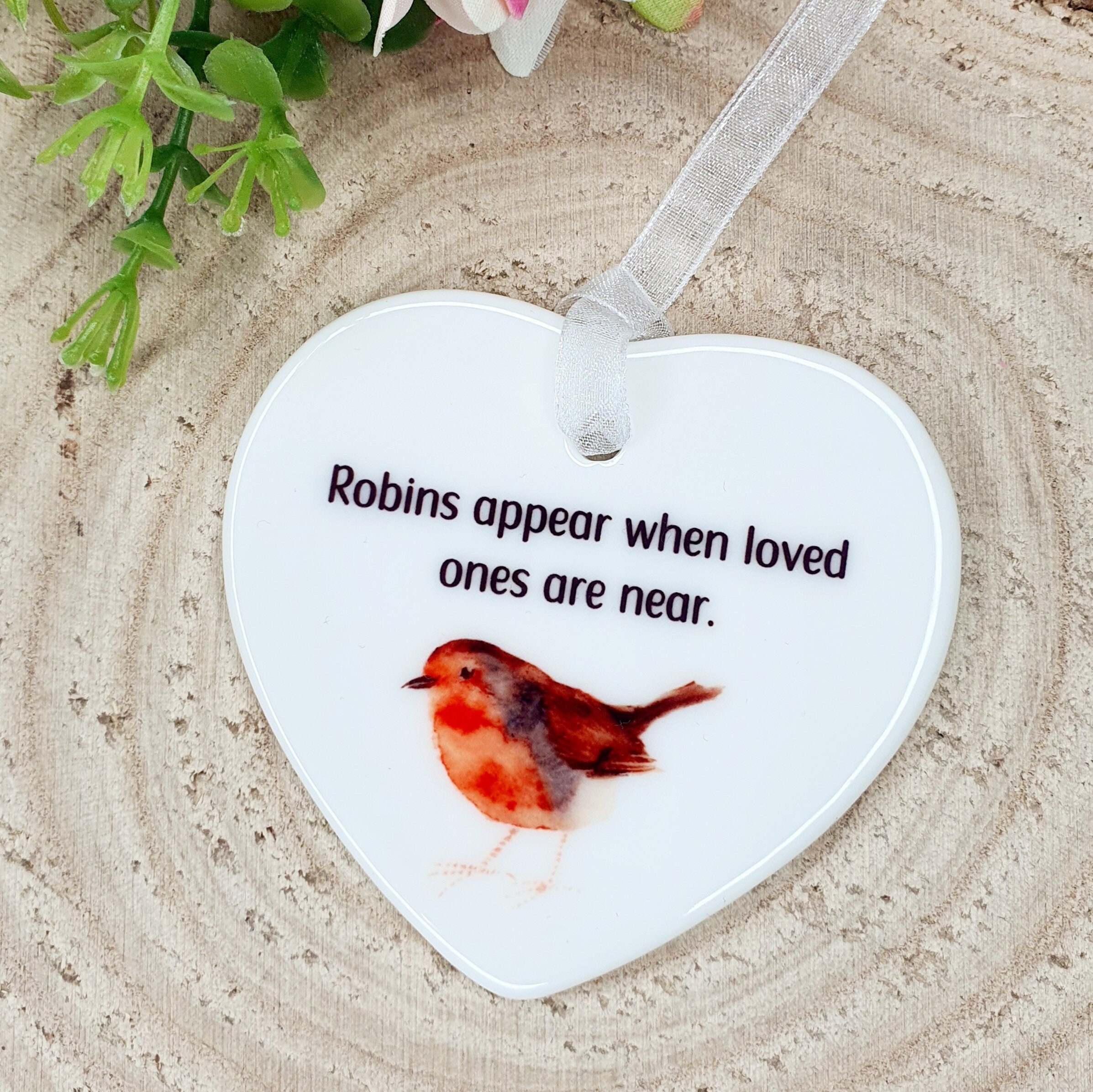 Robins Appear When Loved Ones Are Near Lost Loved Ones - Etsy UK