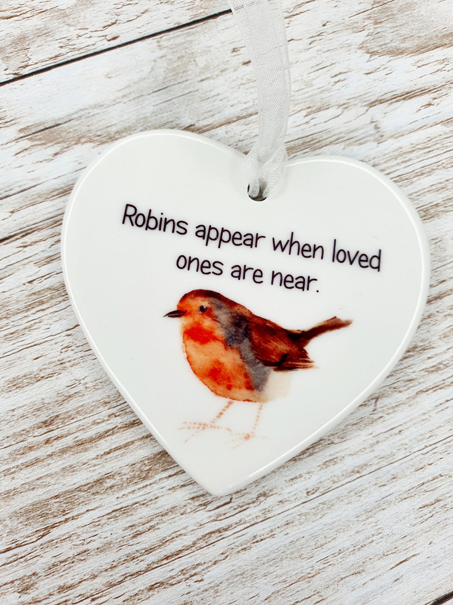 Robins Appear When Loved Ones Are Near Lost Loved Ones - Etsy UK