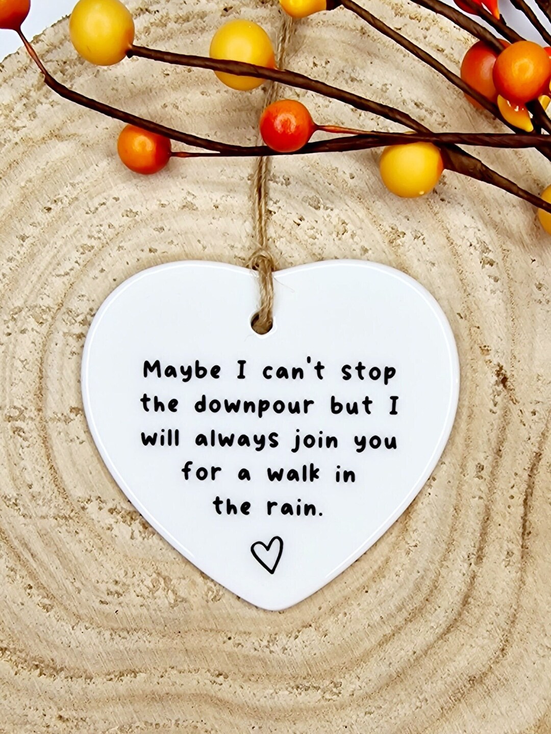 Maybe I Can't Stop the Downpour but I Will Always Join You for A Walk ...