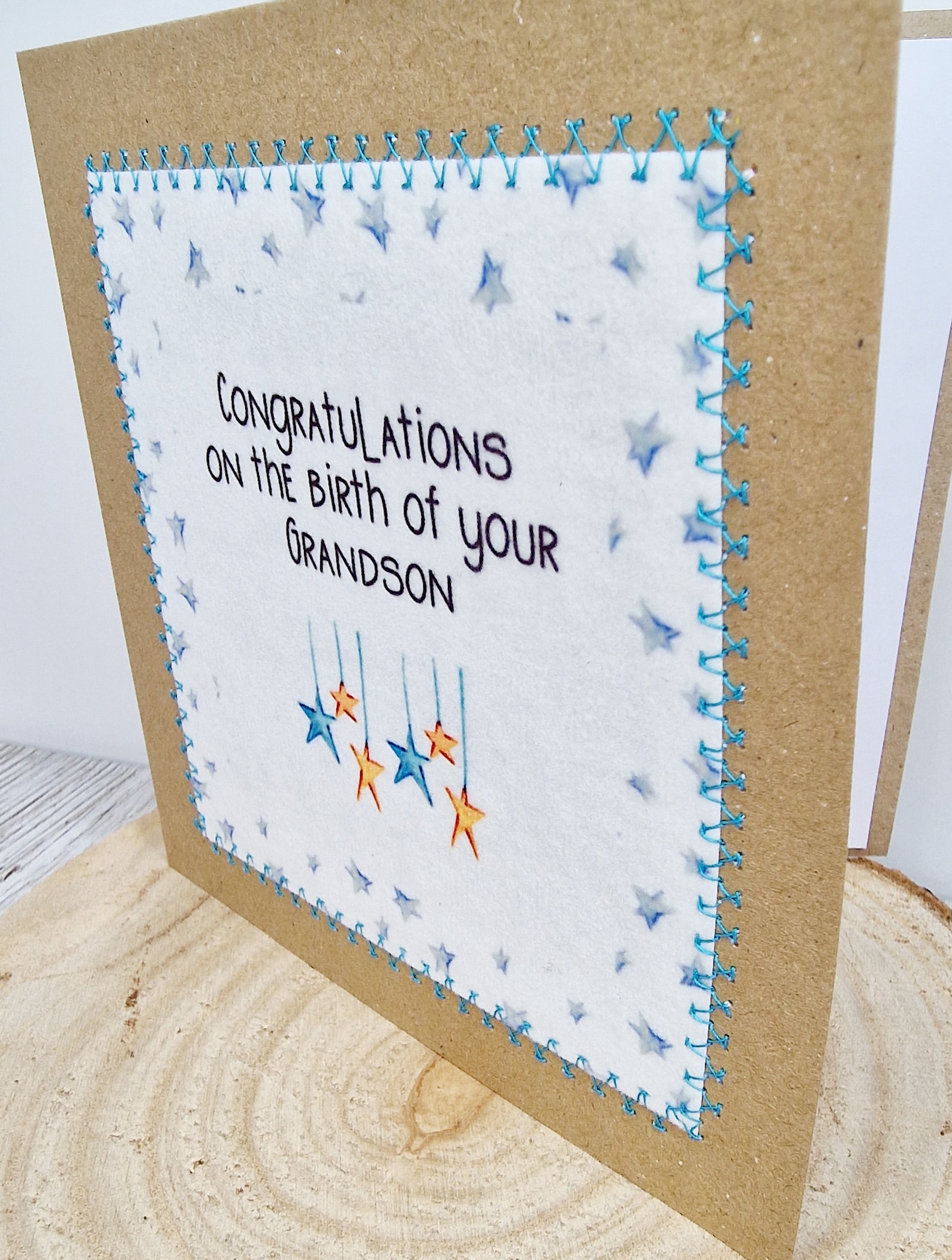 Congratulations | New Grandson Card | Grandparent Card | New Baby ...
