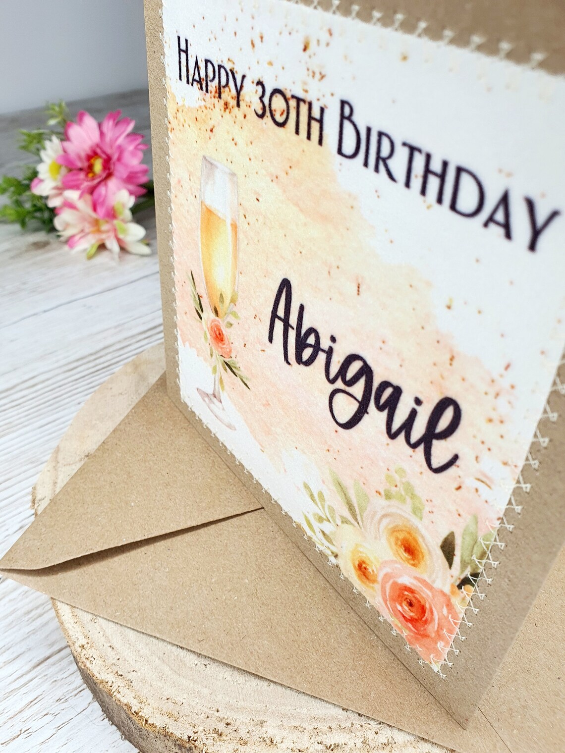 Happy 30th Birthday Card 30th Birthday Card Handmade Cards | Etsy