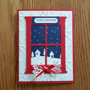 Christmas Window Card Kit - Etsy
