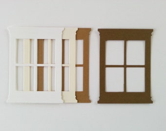 Die cut window | Etsy