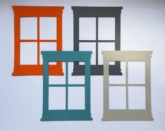 Die cut window | Etsy