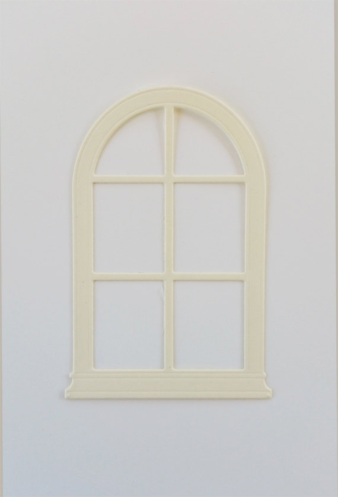Window Die Cuts -small Madison Arched - Etsy