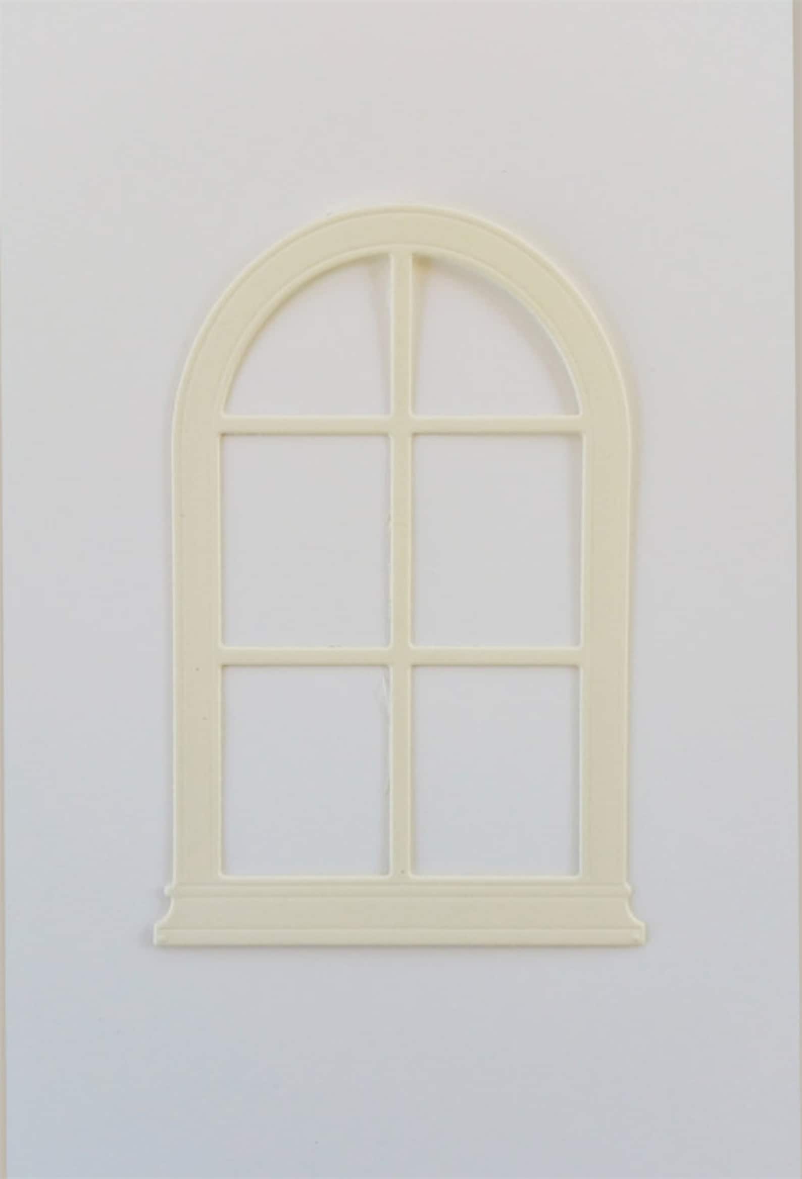 Window Die Cuts -small Madison Arched - Etsy
