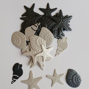 Embossed Shell Die Cuts - Etsy