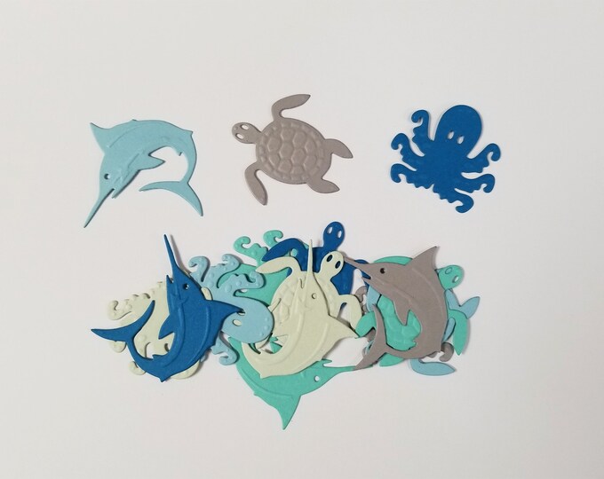 Embossed Shell Die Cuts - Etsy