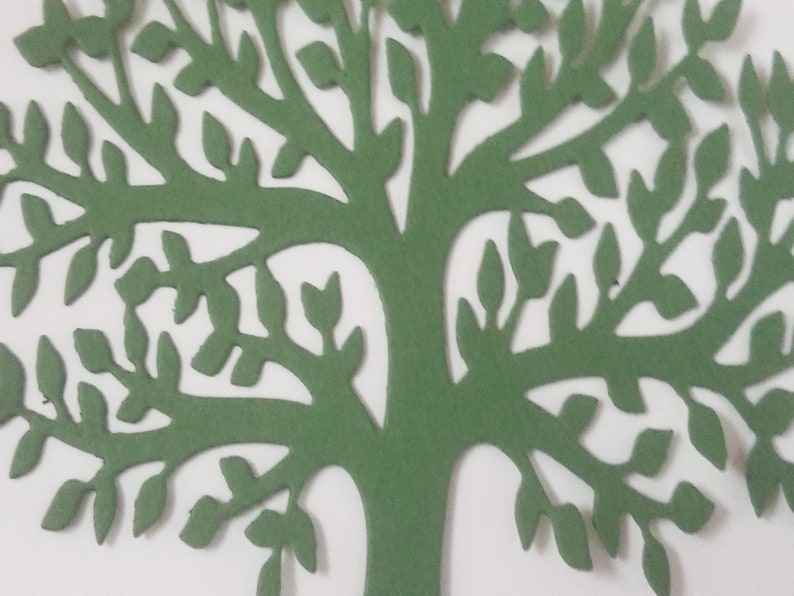 Large Tree Die Cut - Etsy