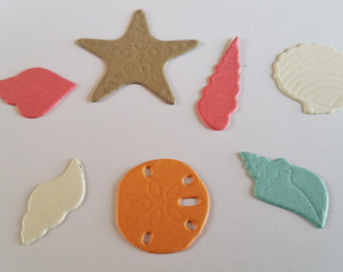 Embossed Shell Die Cuts - Etsy