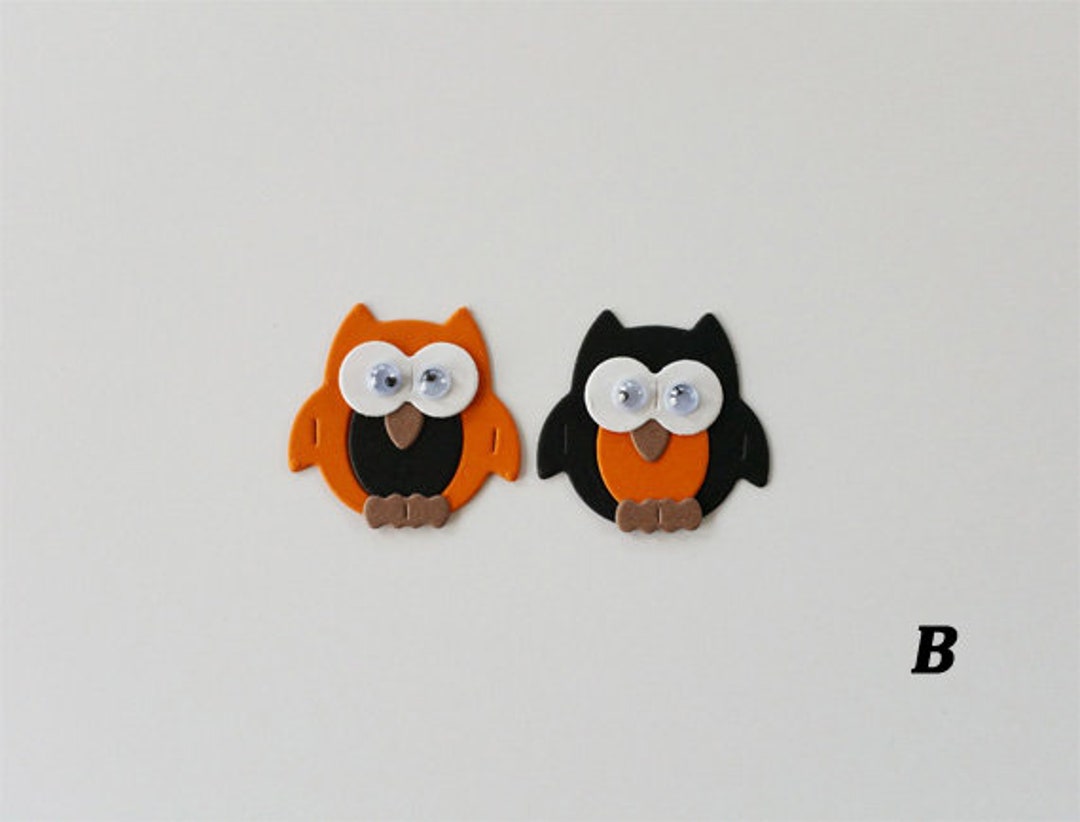 Owl Die Cuts -available in Holiday Colors and DSP - Etsy
