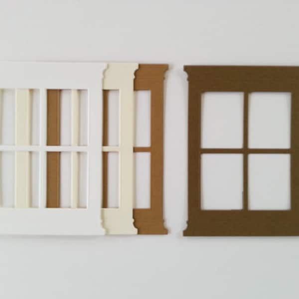 Window Frame With Flower Box - Etsy