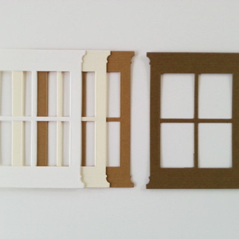 Window Frame With Flower Box - Etsy
