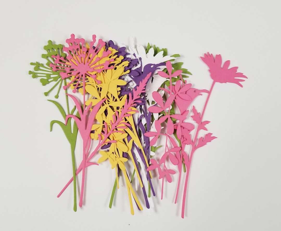Wild Flowers #3 Die Cut - Etsy