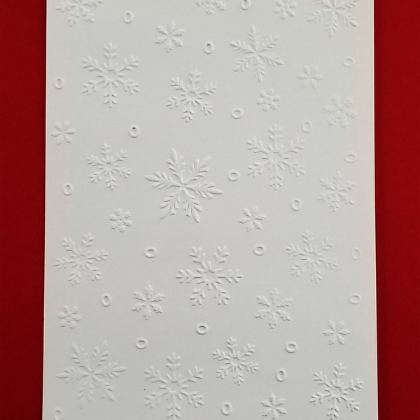 Embossed Card Stock - Etsy